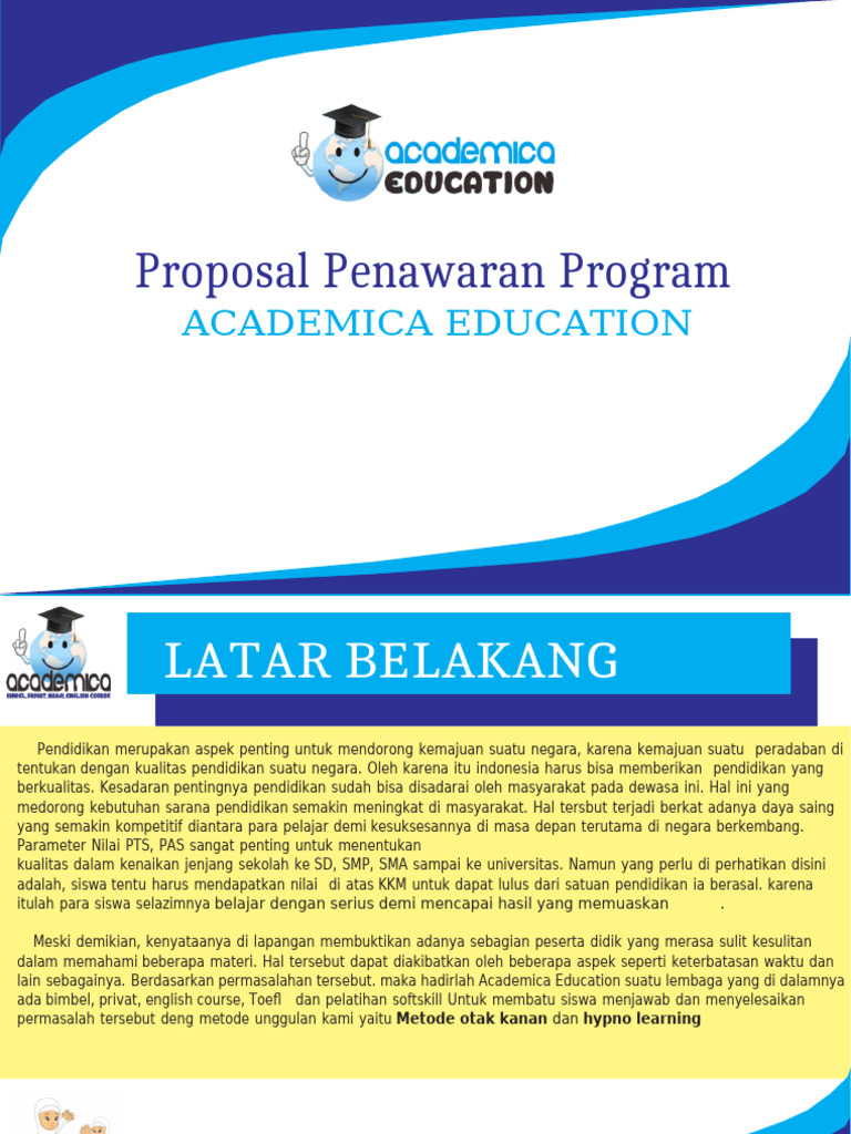Proposal Penawaran Program 2025 | PDF