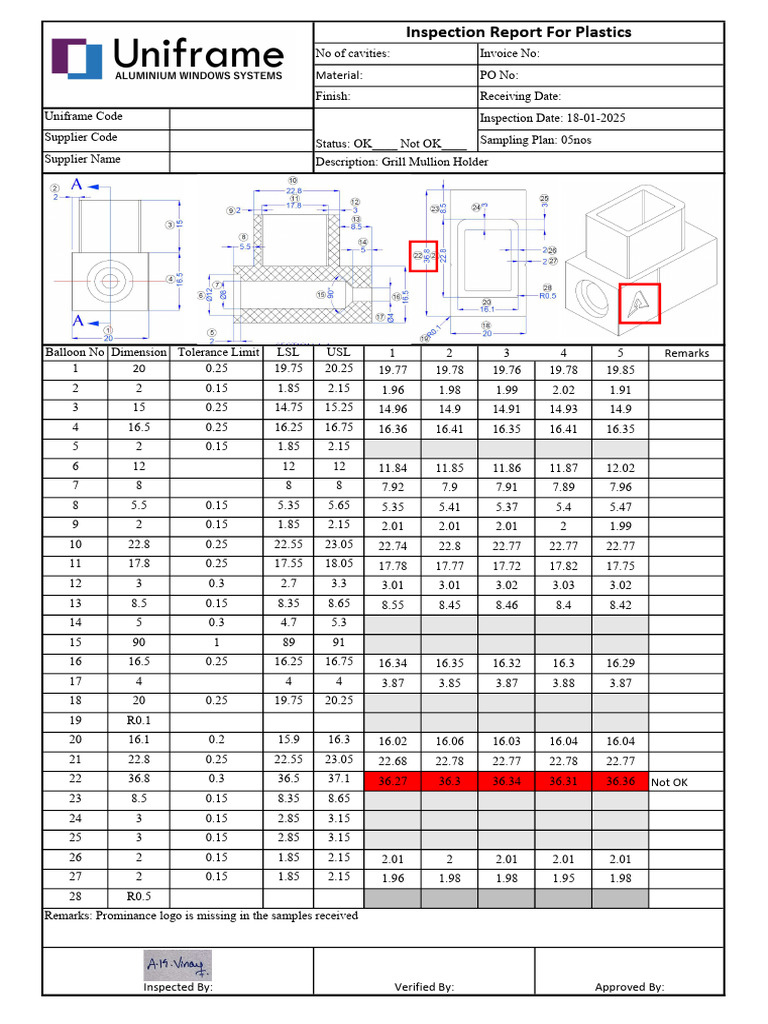 Grill Mullion Holder - 18.01.2025 | PDF