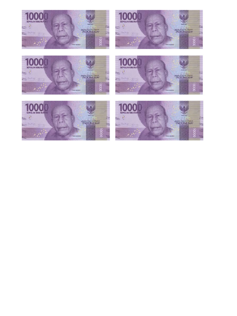 Uang 10 Ribu | PDF