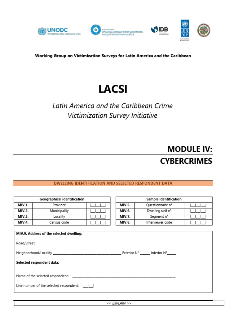Cybercrime Victimization Survey LAC | PDF | Malware | Ransomware