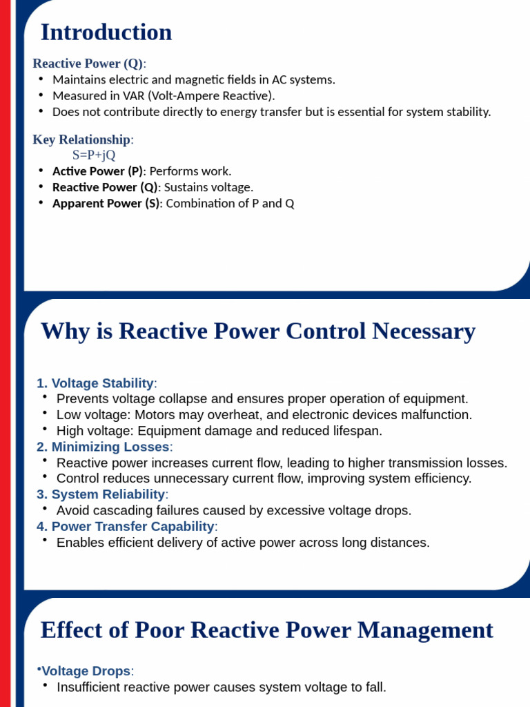 Neccesity of Reactive Power | PDF | Ac Power | Electric Power Transmission