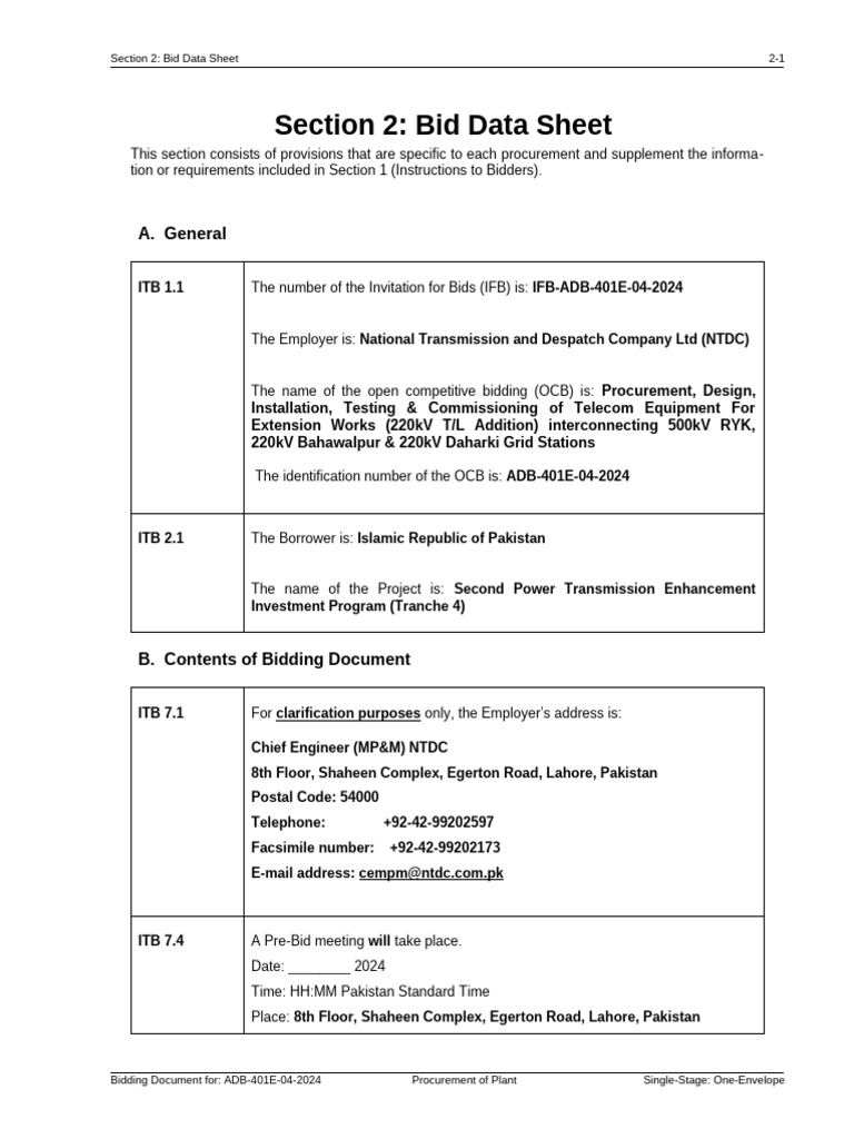Plant 1S1E Section 2 - Dec2021 | PDF | Currency | Specification (Technical Standard)
