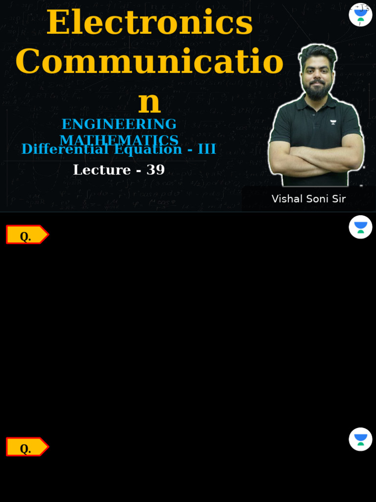 39 PPT 39 Probability Random Variable and Statistics Part VI Output | PDF | Calculus | Algebra