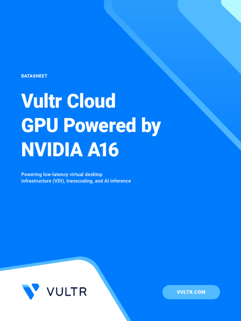 datasheet-GPU-A16 | PDF | Cloud Computing | Graphics Processing Unit