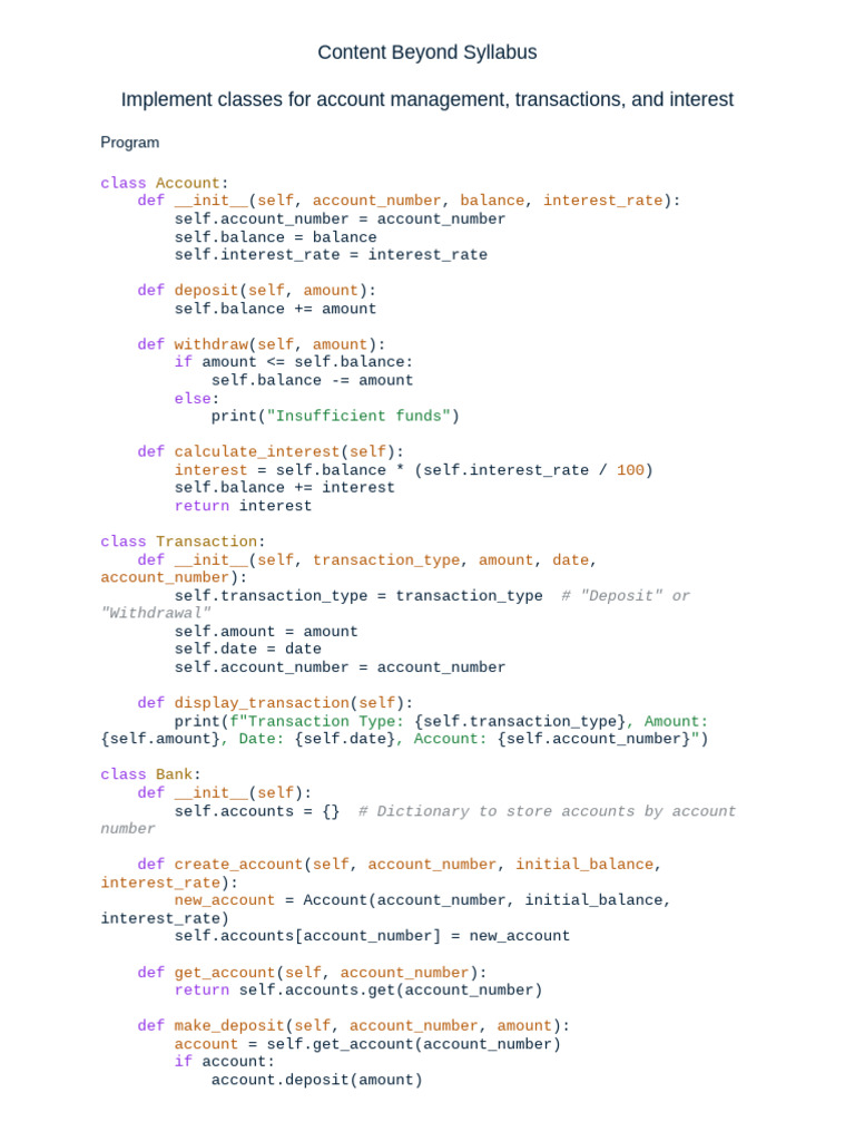Oops Lab Cbs | PDF | Financial Services | Banking