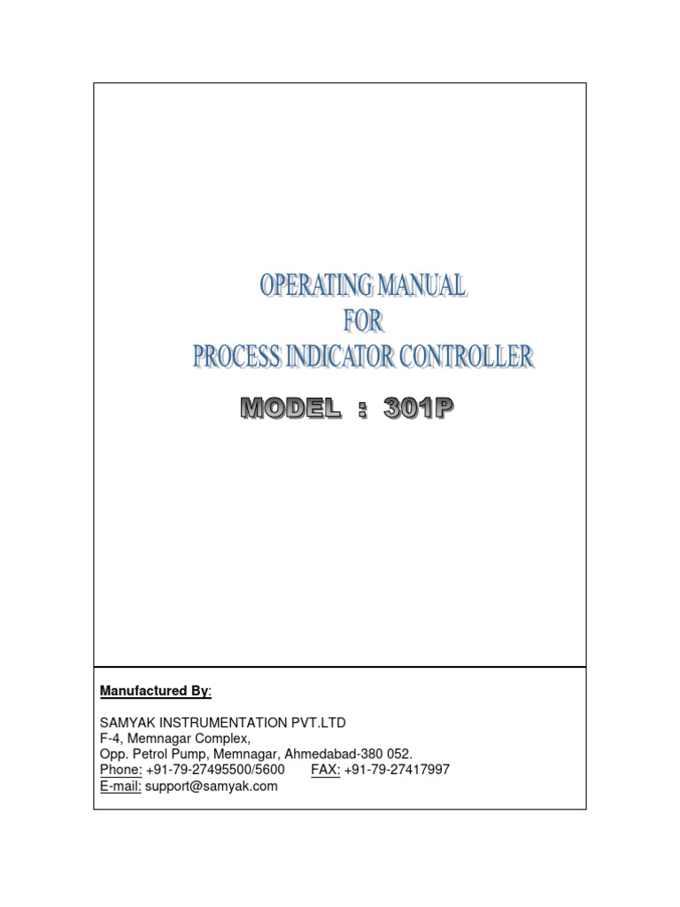 Process Indicator Smit-301p | PDF | Electrical Connector | Parameter (Computer Programming)