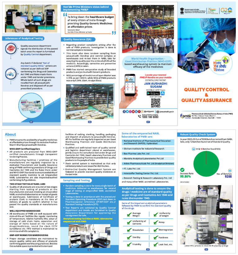 PMBI-Quality Products Brochure | PDF