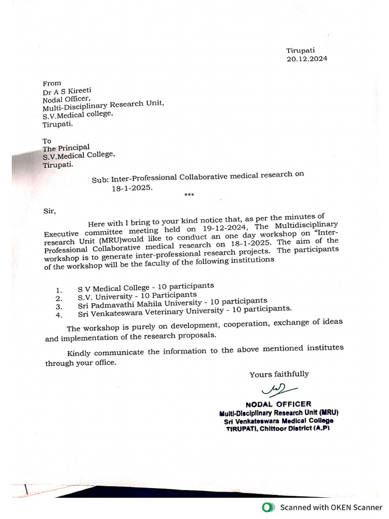 Mru, SVMC, Tirupati | PDF