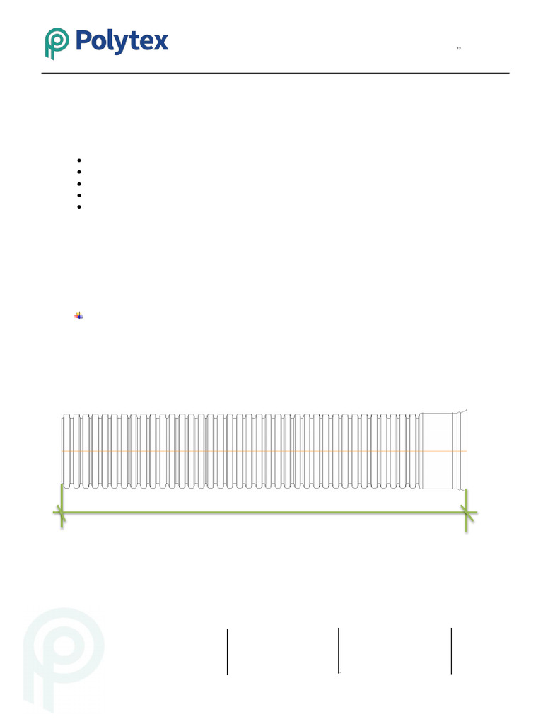 Tubería HDPE 40" AASHTO M294 | PDF | Tubería (transporte de fluidos ...