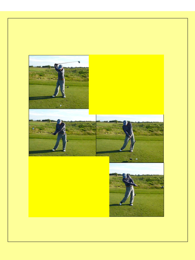 Guide To The Golf Swing | PDF | Arm | Elbow