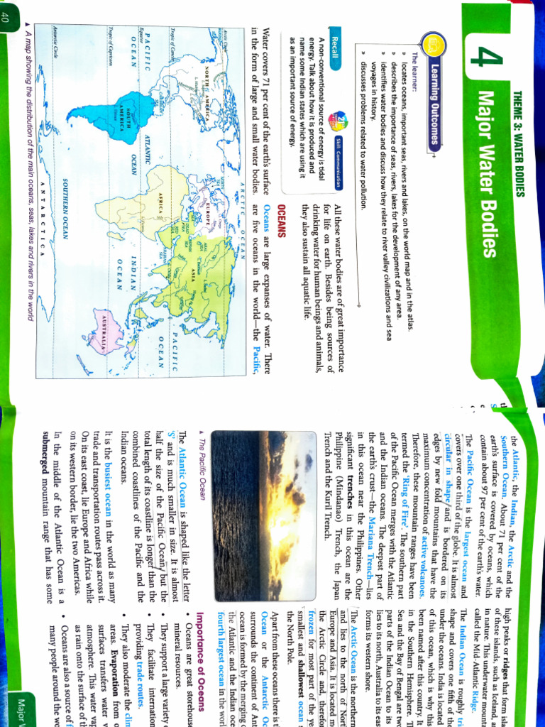 Major Water Bodies | PDF