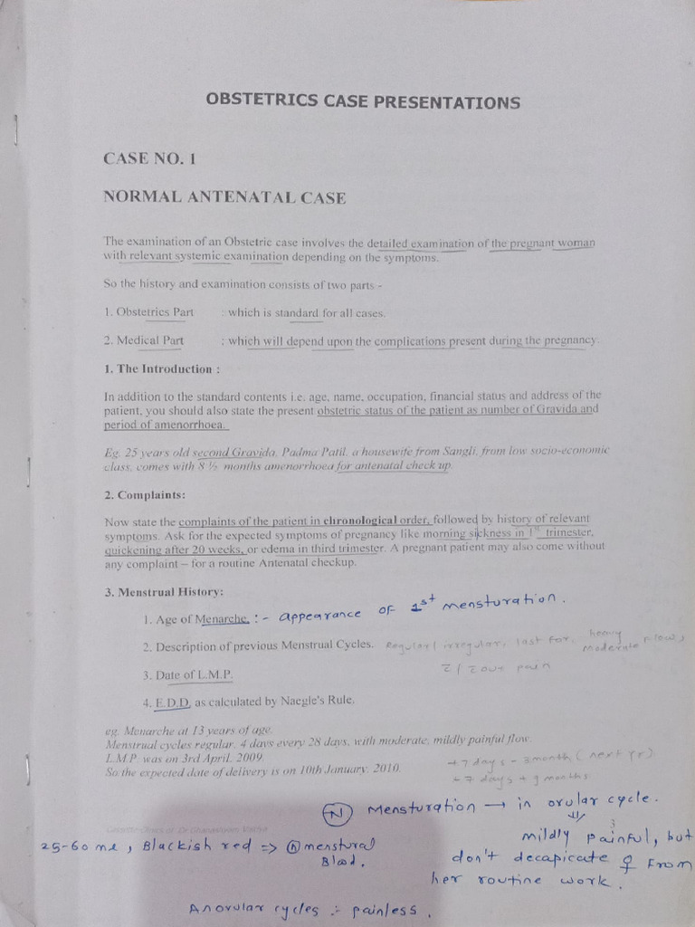 Obstetrics Case Presentations PDF | PDF | Pregnancy | Hypertension