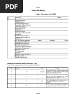 Joint Inspection Checklist | PDF | Stairs | Personal Protective Equipment