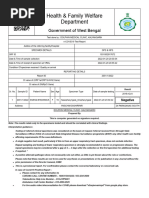 RT PCR Test Report | PDF | Epidemiology | Health Care