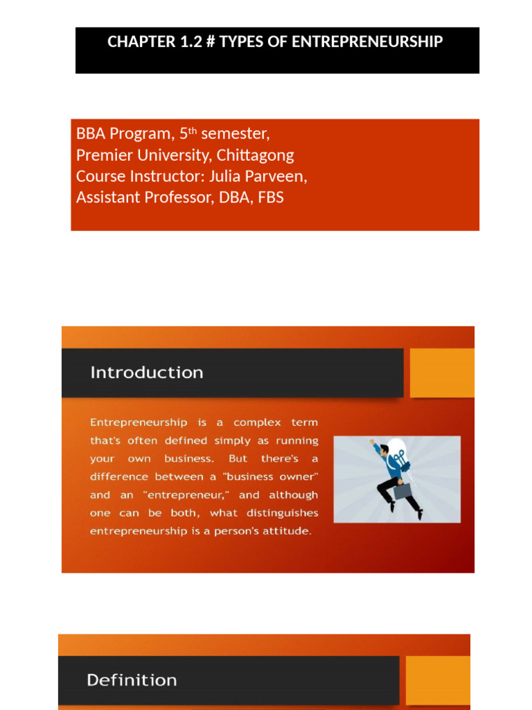 ED Chapter-1-B - Types - BBA | PDF