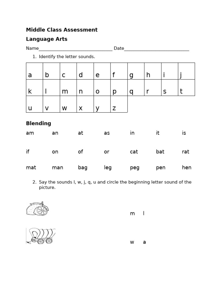 Middle Class Week 2 Assessment | PDF