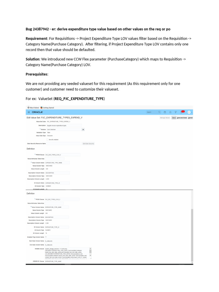 REQ DeriveExpType BasedonPurchaseCategory V1.2 | PDF