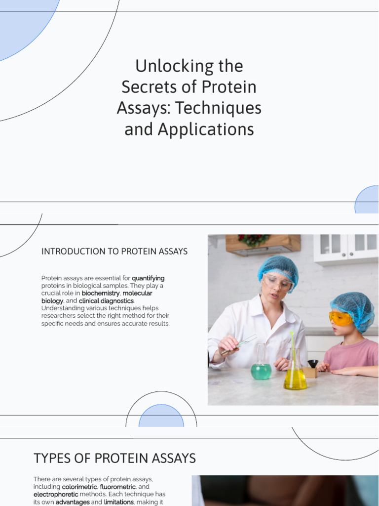 Protein Assays Techniques and Applications | PDF
