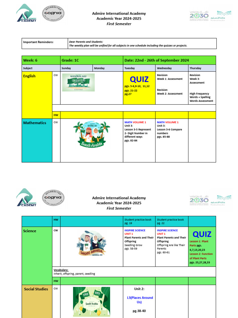 1B Week6 Weekly Plan - Docx.pd 1026720645 | PDF | Linguistics