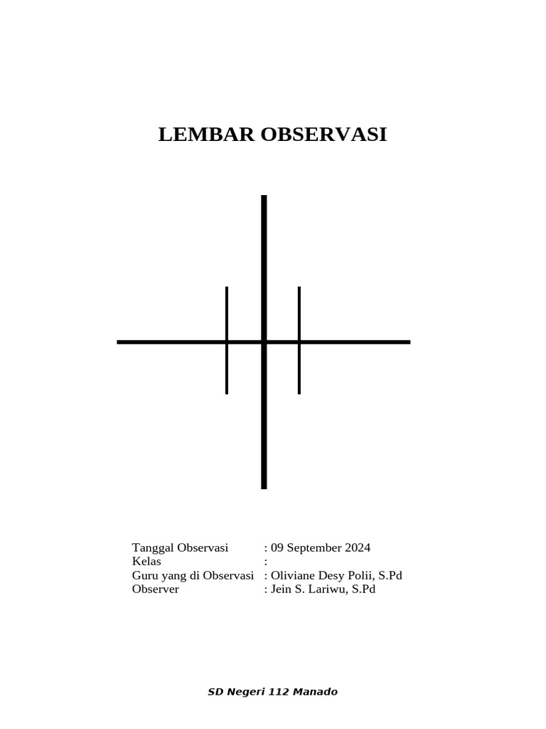 LEMBAR OBSERVASI PMM OLIV | PDF
