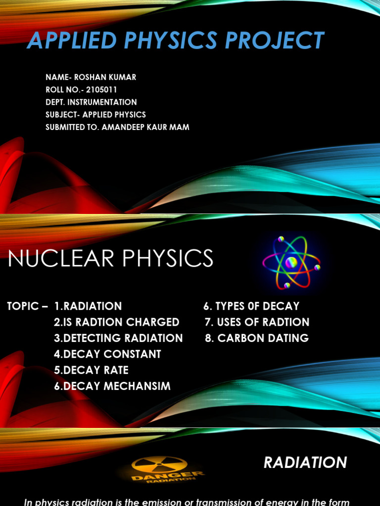 Nuclear Physics | PDF | Ionizing Radiation | Radioactive Decay