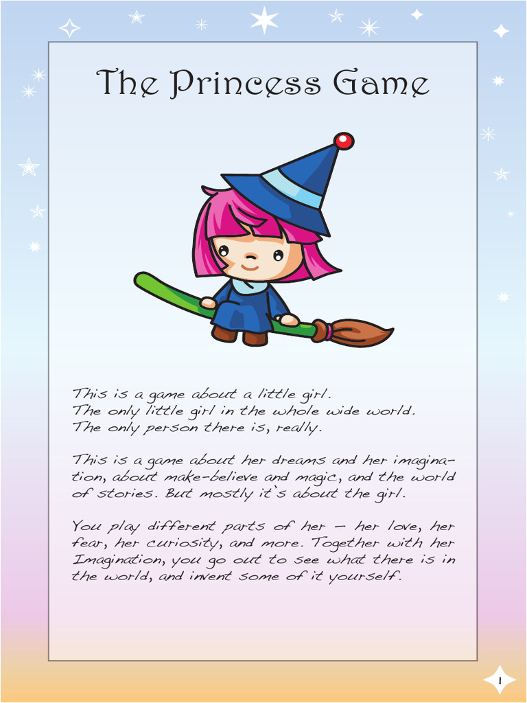 The Princess Game: Imagination Adventure | PDF