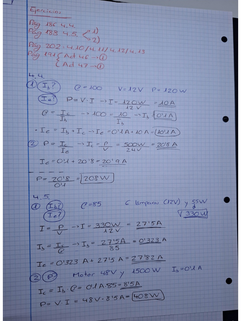 DeberesPNPNPN Electricidad - Iván Alcañiz Bonet | PDF