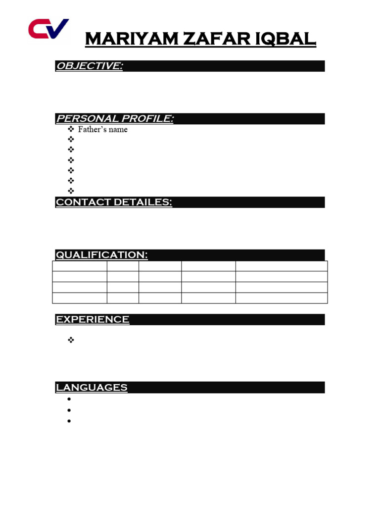 Mariyam Zafar Iqbal | PDF