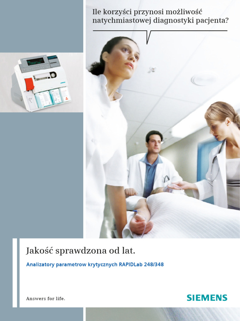 Rapidlab 248 Rapidlab 348 | PDF