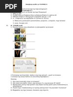Detailed Lesson Plan in Filipino 6 (Sanhi at Bunga) | PDF