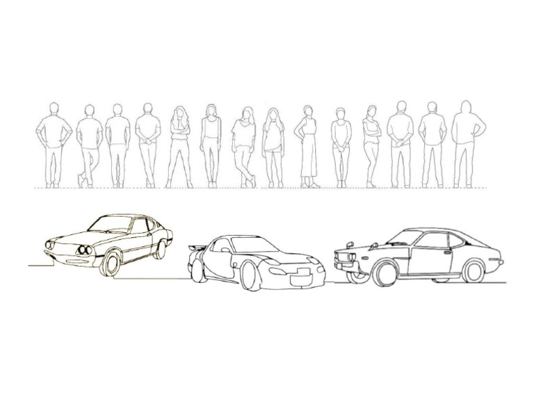Drawing No. 09 People Cars | PDF