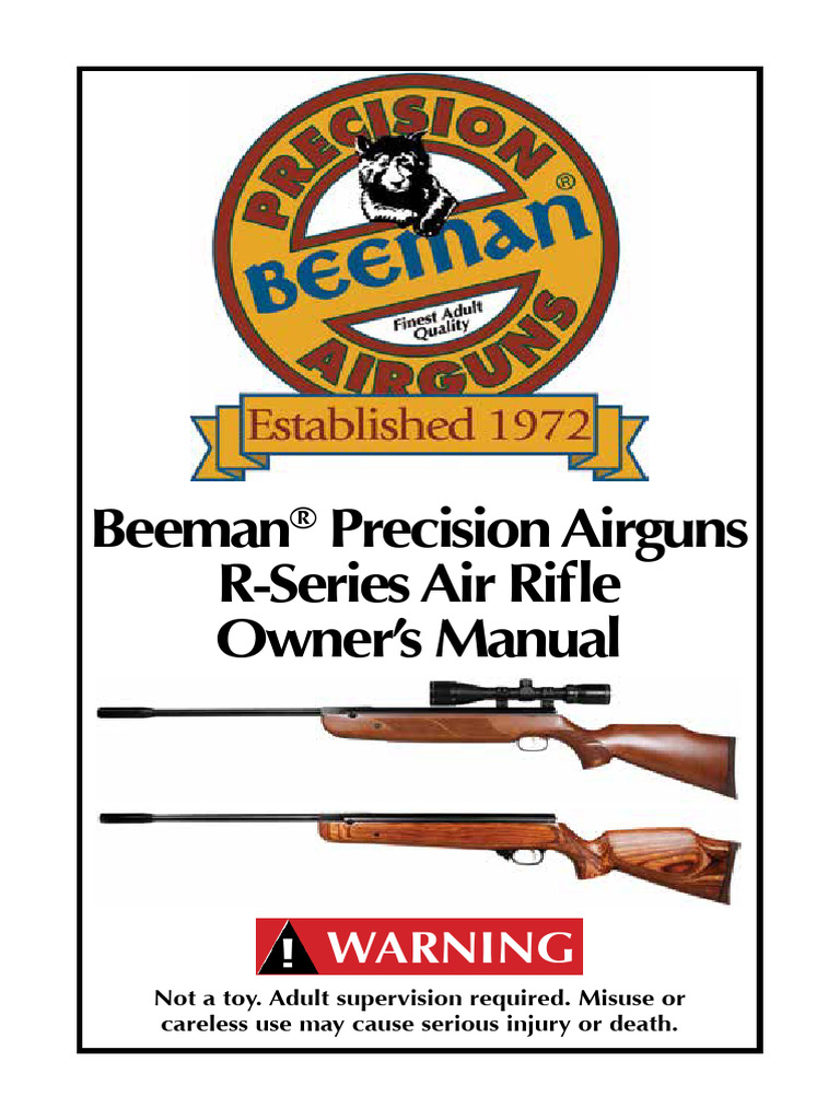 Beeman R-Series Precision Air Rifle | PDF | Gun Barrel | Trigger (Firearms)
