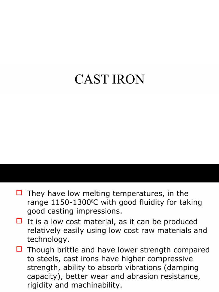 Cast Iron | PDF