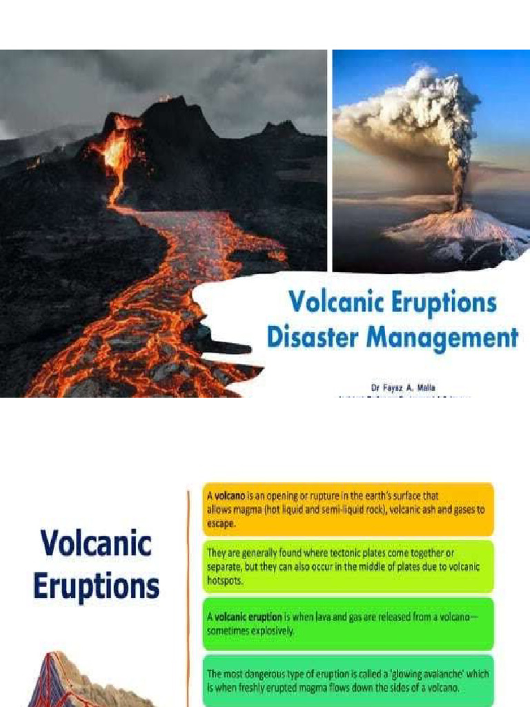 Types of Volcanic Eruptions | PDF
