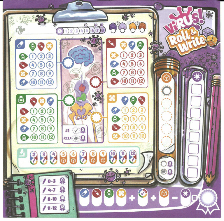 Virus Roll & Write | PDF
