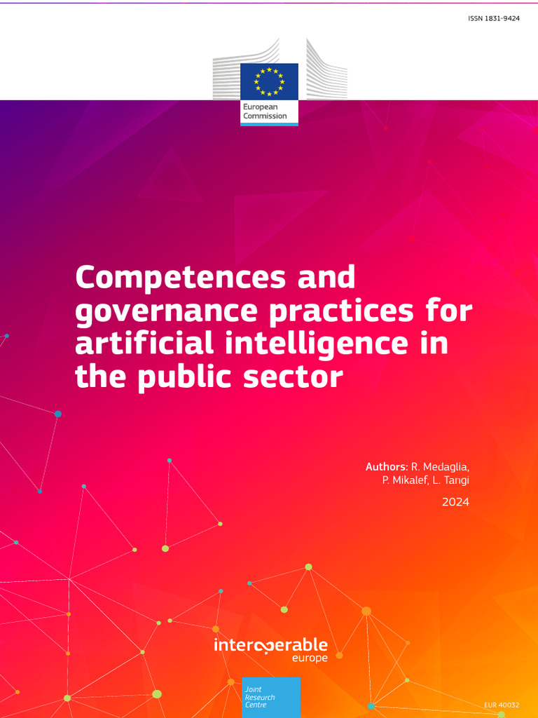 Competences and Governance Practices For Artificial Intelligence in The Public Sector | PDF ...