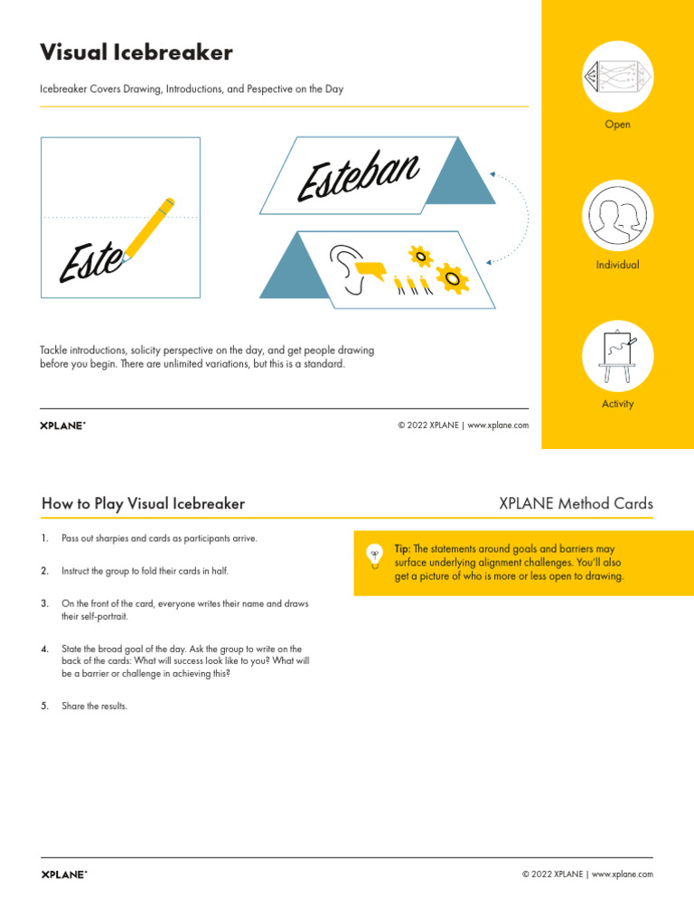 XPL Method-Card Visual-Icebreaker | PDF