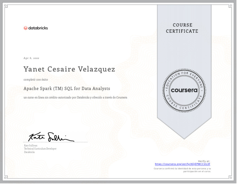 Apache Spark Tm Sql For Data Analysts Pdf