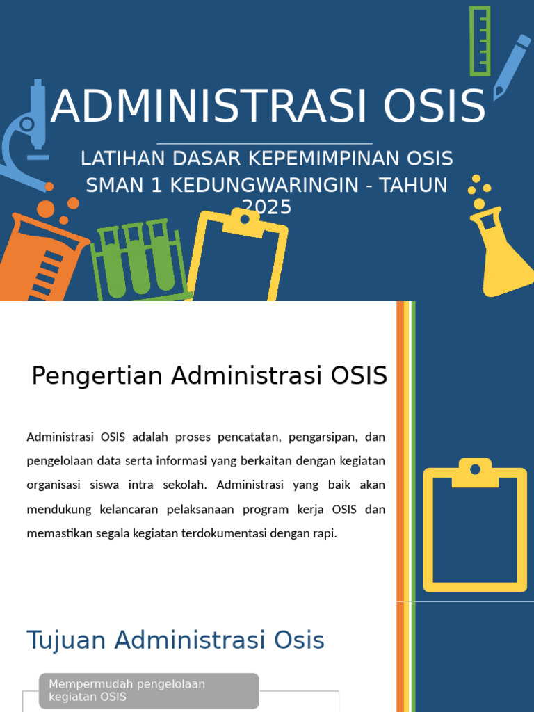 Administrasi Osis | PDF