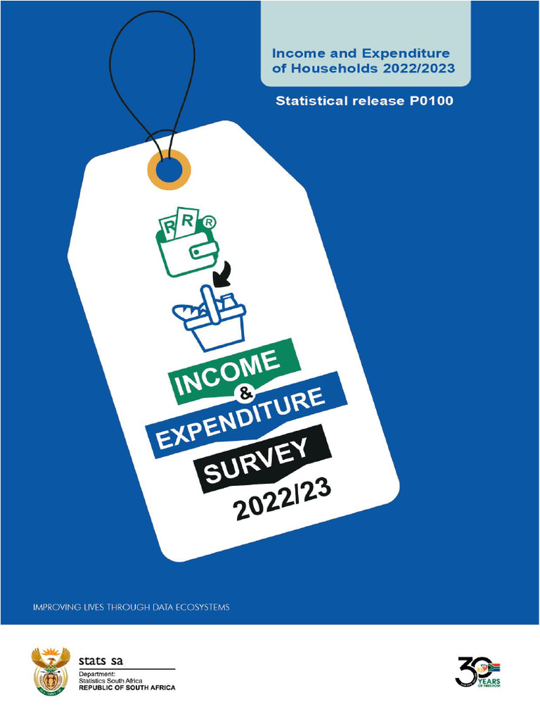 Income and Expenditure Survey of Households 2022/2023, P0100 | PDF ...