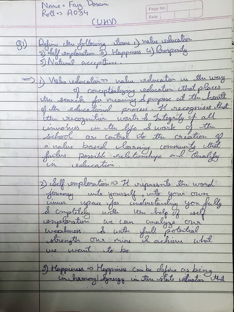 UHV assignment | PDF