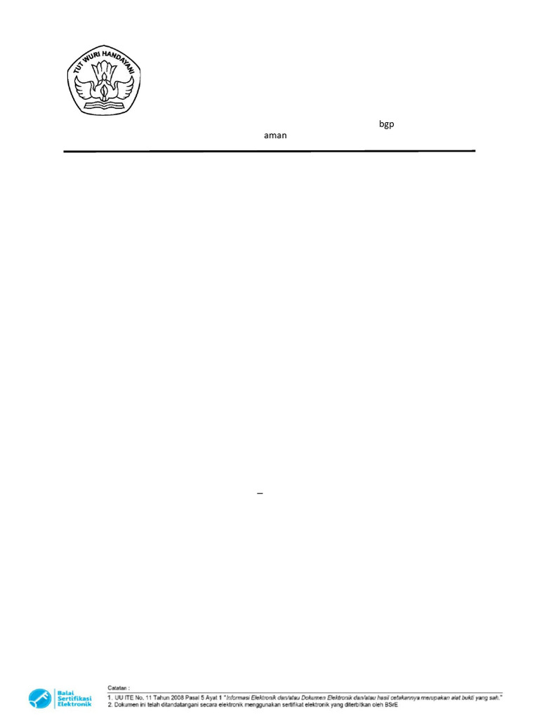 BGP NTT - Pengumuman Hasil Seleksi Tahap 1 Apresiasi Kombel 2024 | PDF