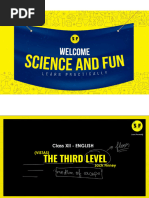 Notes Class 12 - The Third Level Notes | PDF