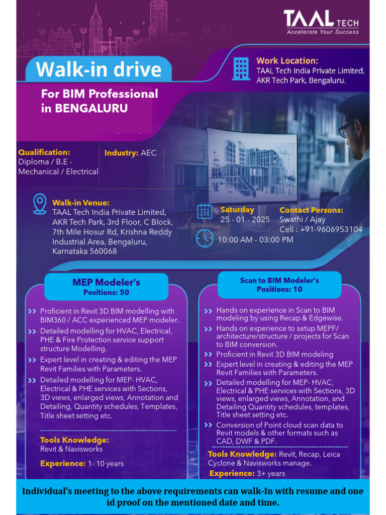 Bim Weekenddrive Bimjobs Mechanical Electrical Mep 1737160662 | PDF | Autodesk Revit | Building ...