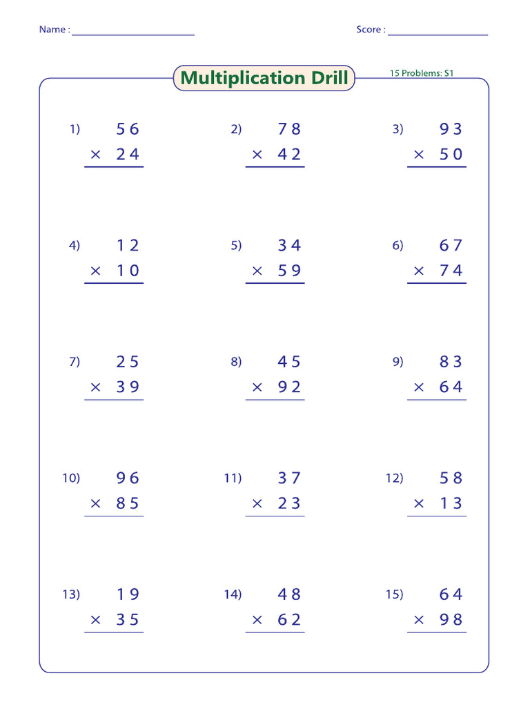 Worksheets_4th-grade_multiplication-division | PDF