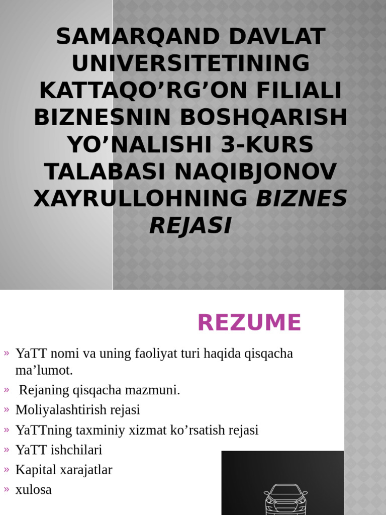 Biznes Reja | PDF