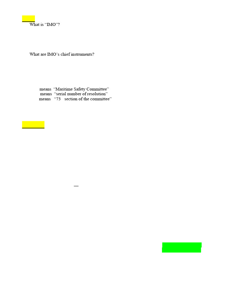 AMO CM ORAL SOLAS 2024 | PDF | Ships | Shipping