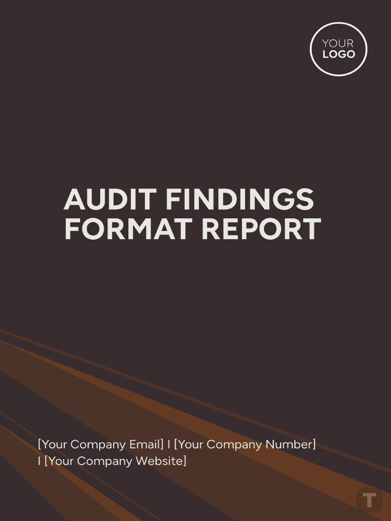 Audit Findings Format Report Template | PDF