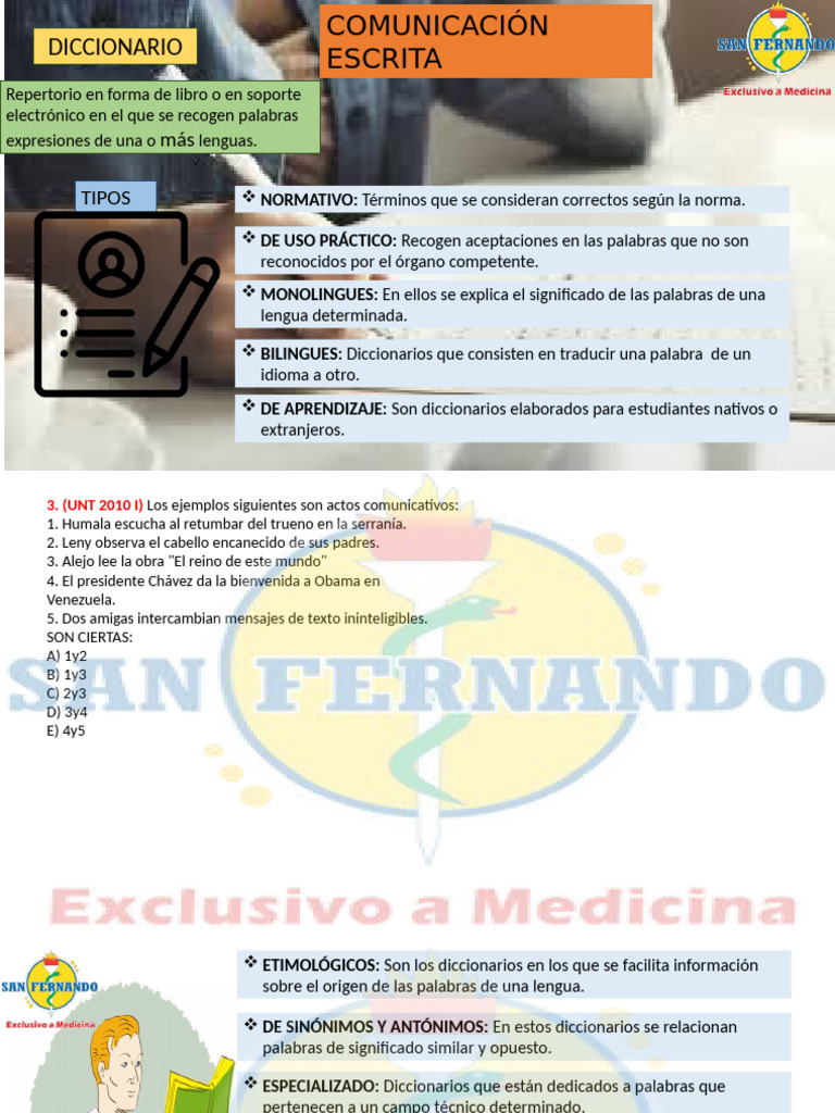 PPT4 4s 42001 0 | PDF | Diccionario | Lingüística