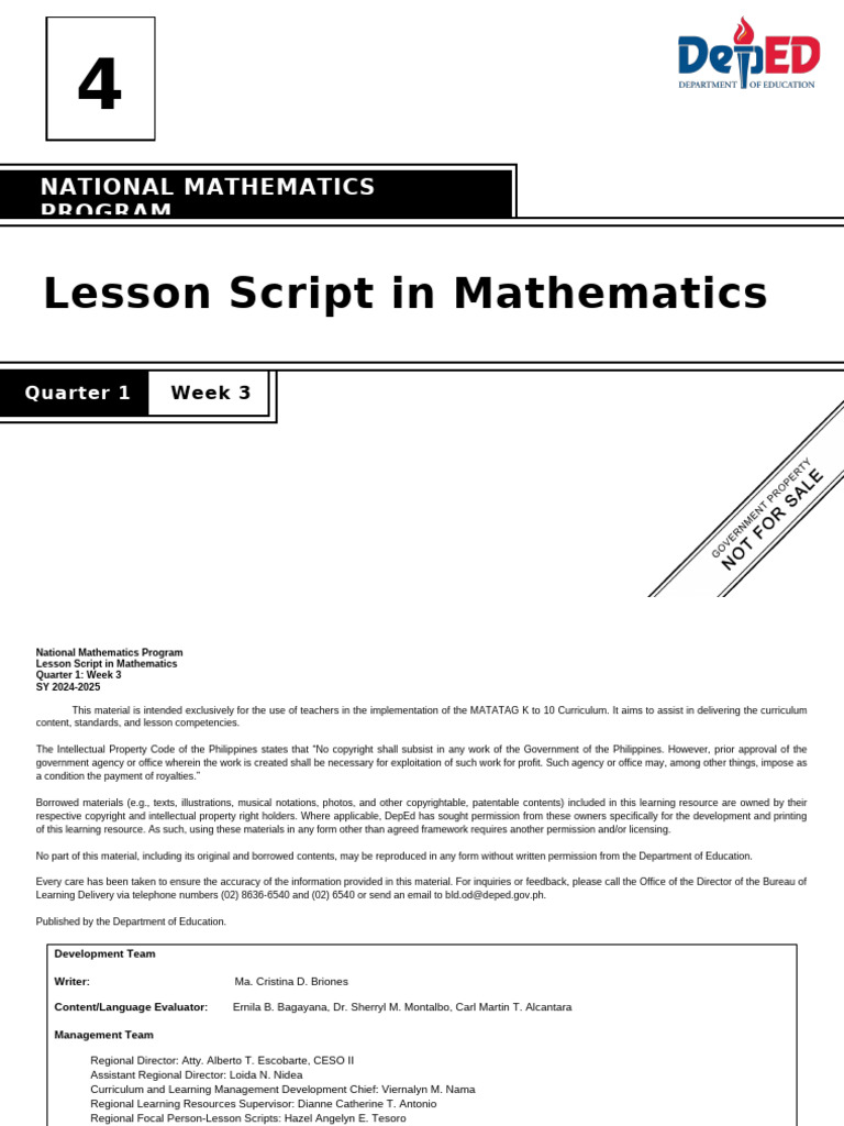 National Mathematics Program 4 | PDF | Elementary Geometry | Euclidean Geometry